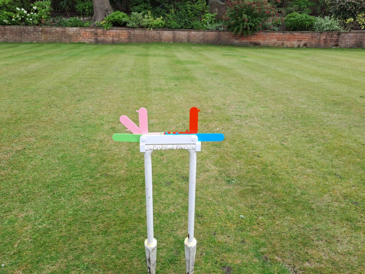 Golf Croquet 'Hoop Toppers' - An alternative to using pegs - Brookwood ...