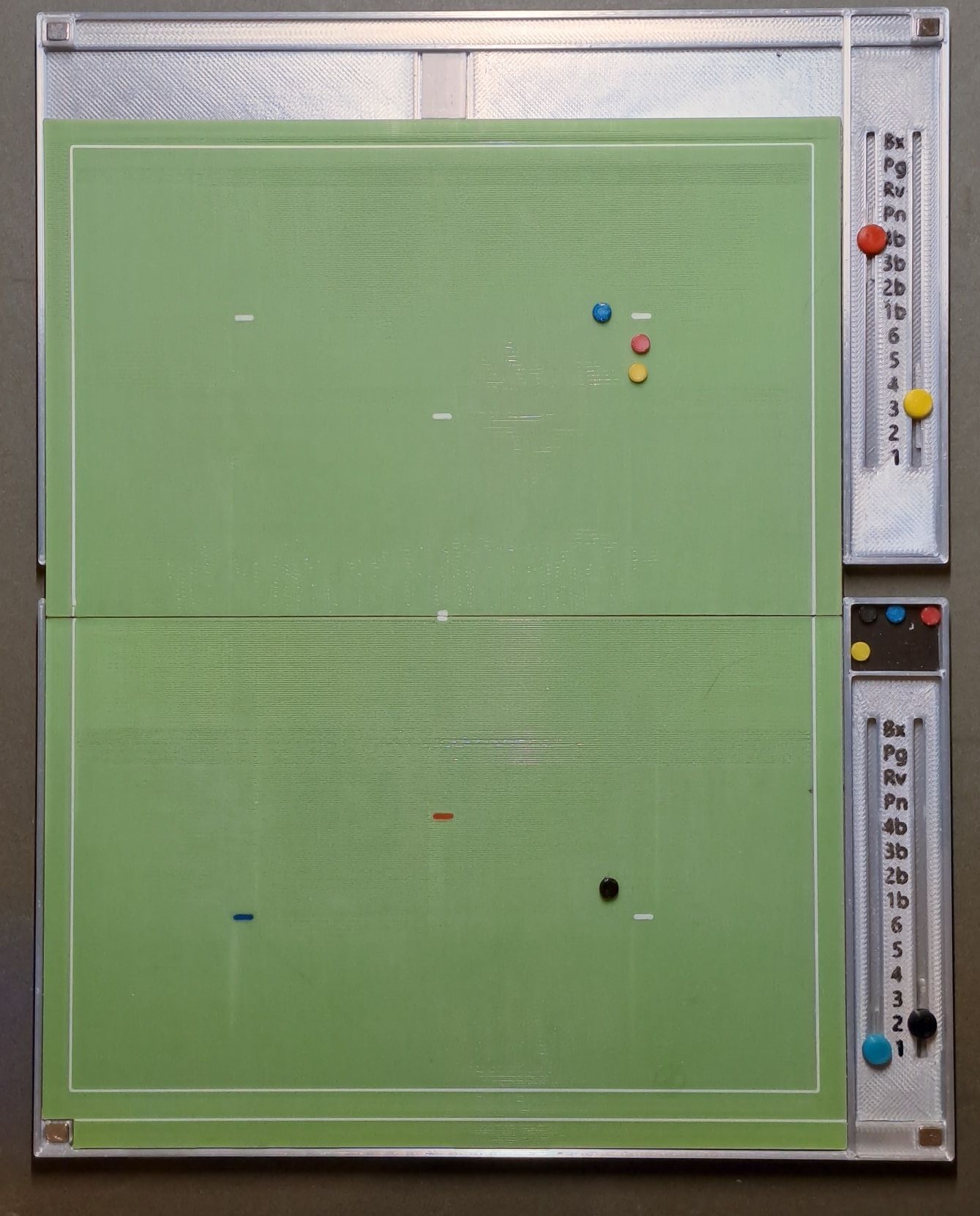 Croquet Strategy Board - Magnetic - Brookwood Croquet - Games and Products